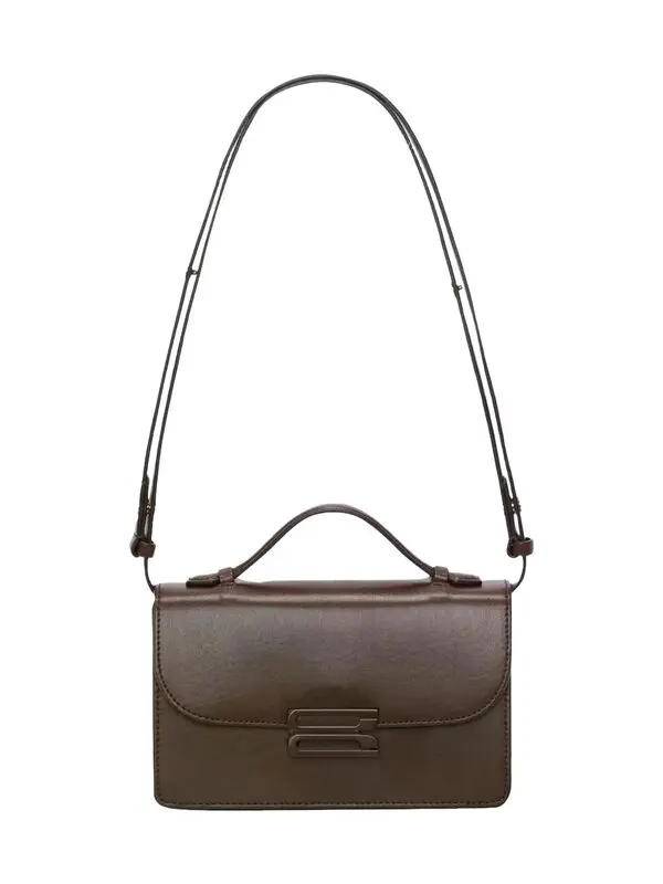 Victoria Beckham Mini Dorian Shoulder Bag - Brown