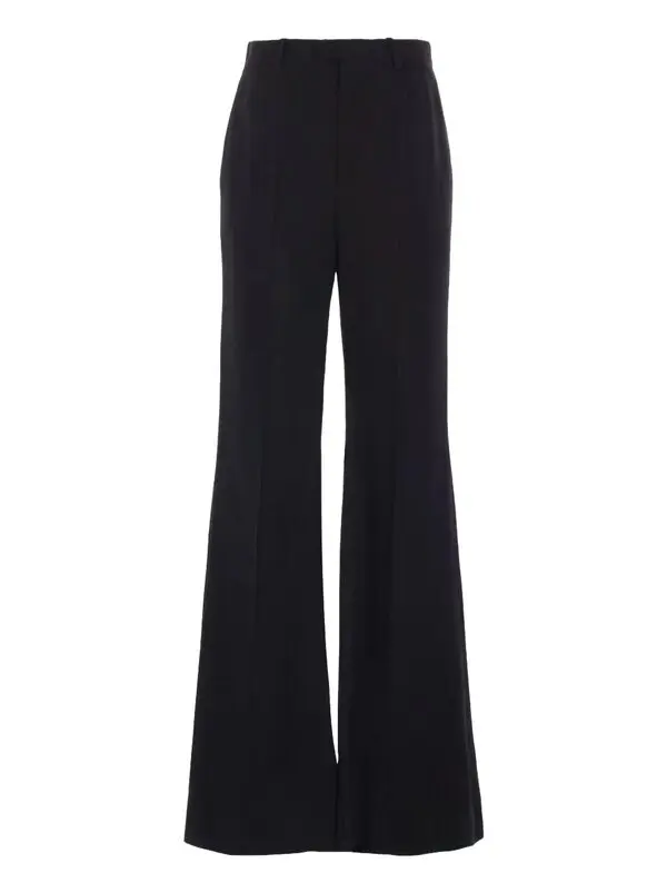 Balenciaga Flared Trousers - Black