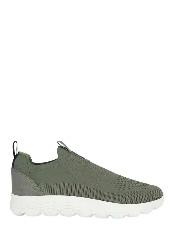 Geox Spherica Knit Sneakers - Green