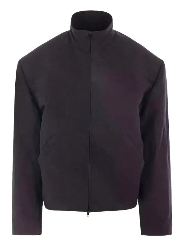 Balenciaga Padded-shoulder Jacket - Black