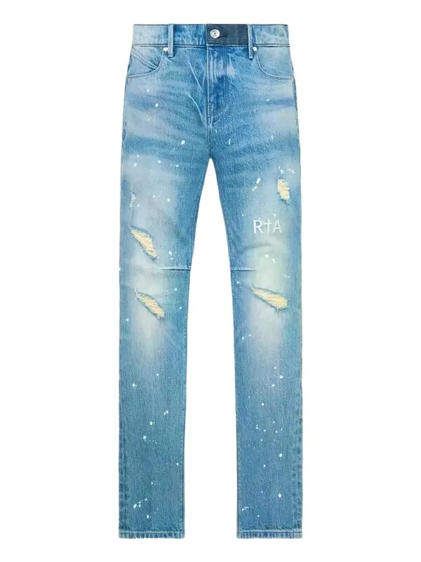 RtA Clayton Skinny Jeans - Blue