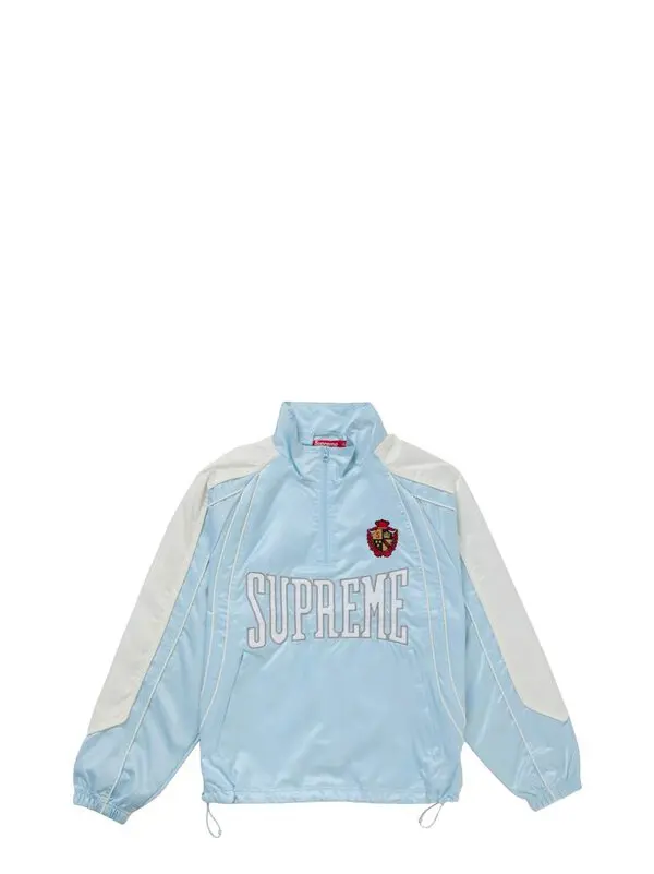 Supreme Satin Piping Pullover - Light Blue