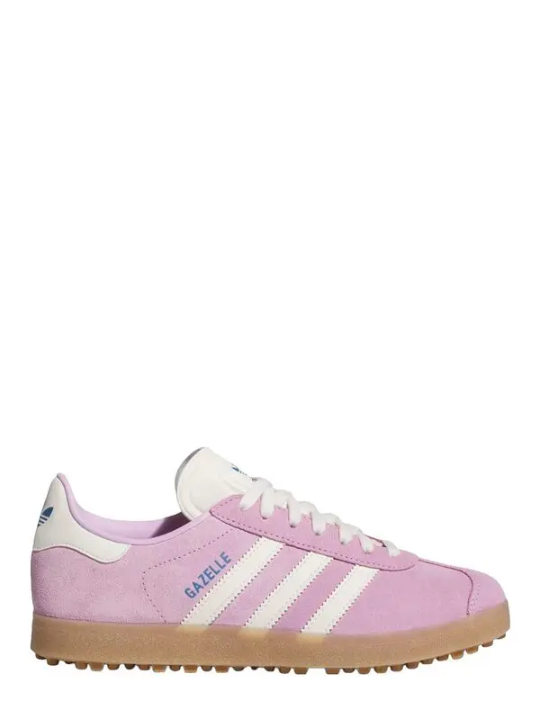 Adidas Gazelle Spikeless Golf Shoes - Bliss Lilac/chalk White/blue Bird