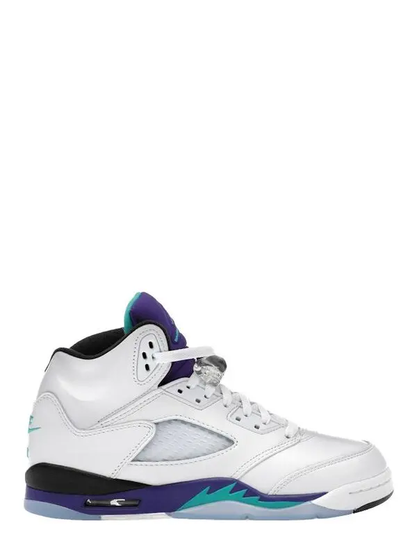 JORDAN 5 Retro Grape - White/grape Ice/new Emerald