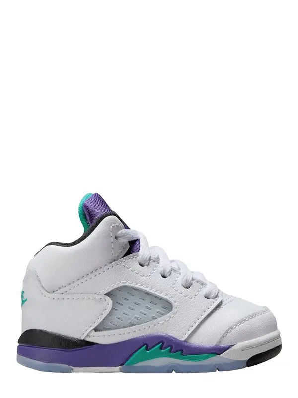 JORDAN 5 Retro Grape - White/grape Ice/new Emerald