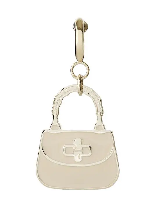 Gucci Bamboo 1947 Bag Charm - White
