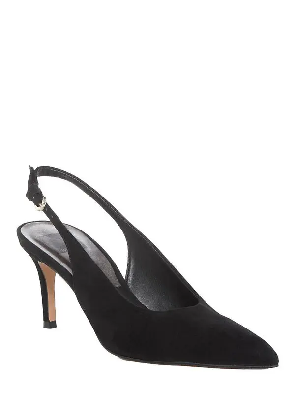 Dolce Vita Elasi Slingback Pumps - Onyx Suede