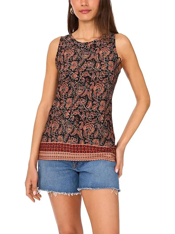 Vince Camuto Keyhole Top - Rustic