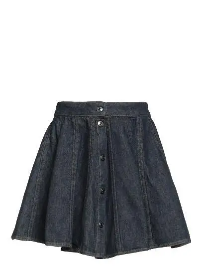 MSGM Denim Circle Skirt - Blue