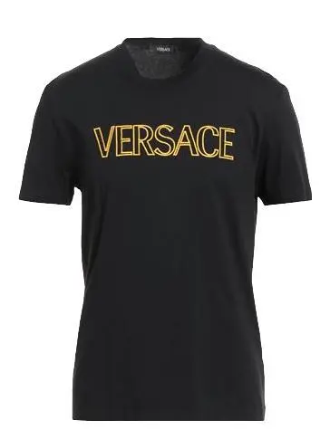 Versace T-shirt Size Cotton, Viscose - Black