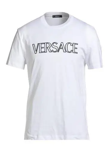 Versace T-shirt Size Cotton, Viscose - White