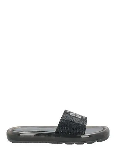 Tory Burch Slide Sandals - Black