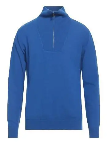 DANIELE FIESOLI Sweater In Merino Wool And Cotton - Blue