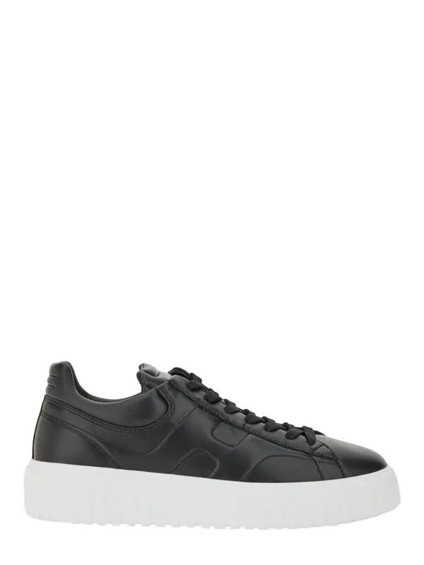Hogan H-stripes Sneakers - Black