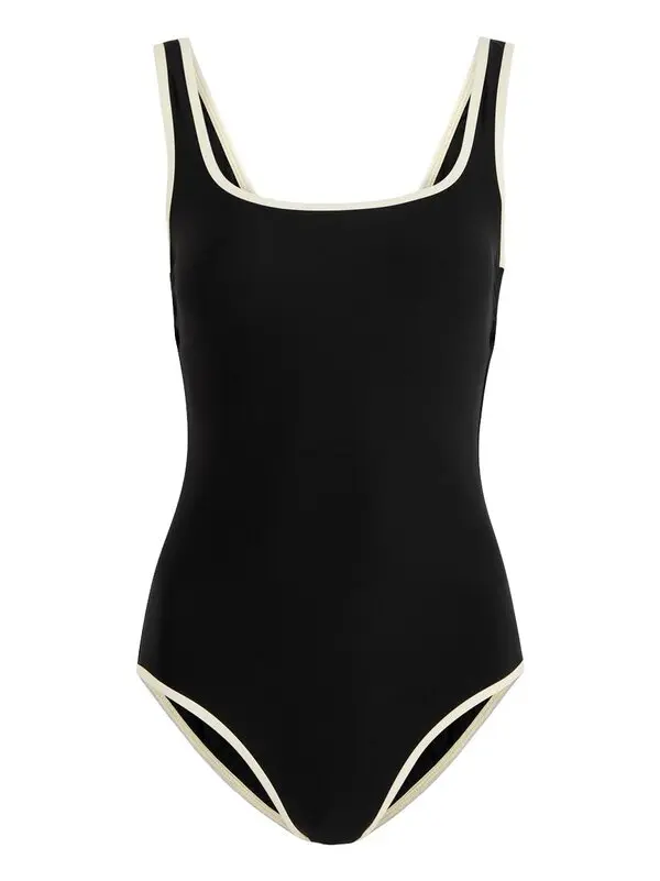 Bondi Born Bandeau Bikini Top - Black And White