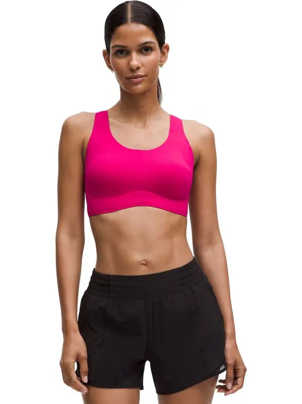 Lululemon Go Further Bra With Support Code Technology - Passionate