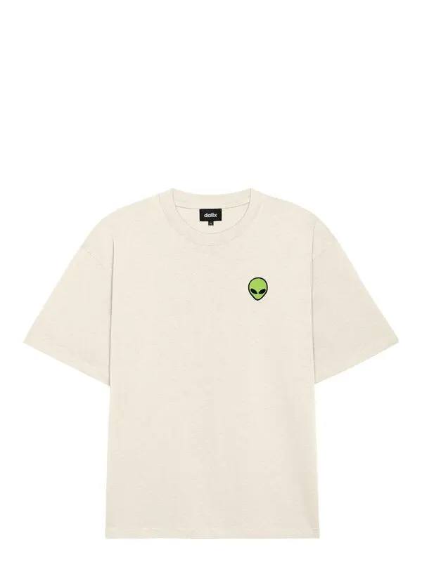 DALIX Alien Heavyweight Relaxed Tee - Bone