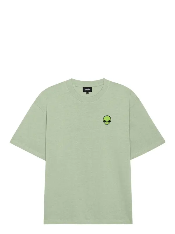 DALIX Alien Heavyweight Relaxed Tee - Laurel