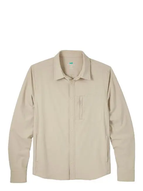 MYLES APPAREL Everyday Overshirt - Khaki