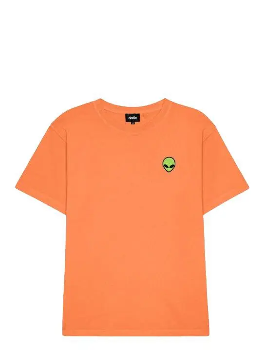 DALIX Alien Midweight Garment Dye Tee - Sherbert