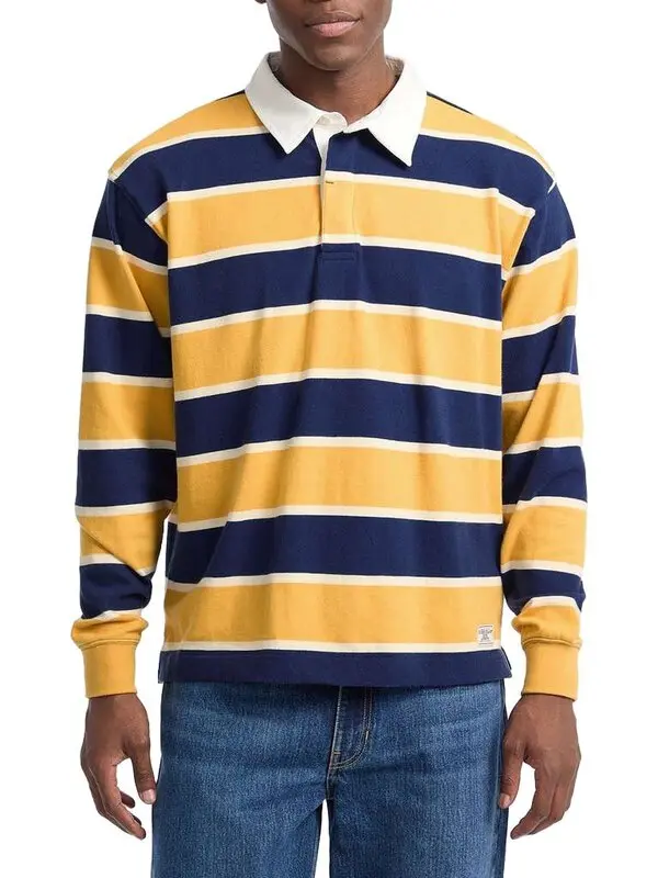 Guess Stripe Rugby Shirt - Bright Multi