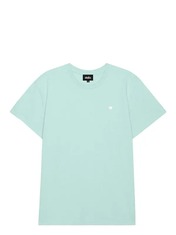 DALIX Heart Everyday Tee - Mint