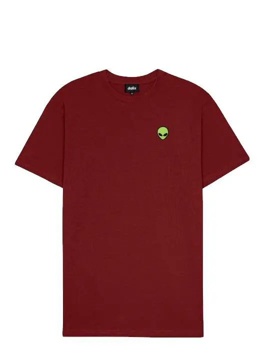 DALIX Alien Heavyweight Soft Tee - Brick Red