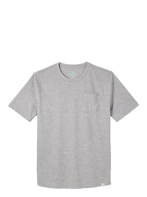 MYLES APPAREL Everyday Tee With Pocket - Heather Gray