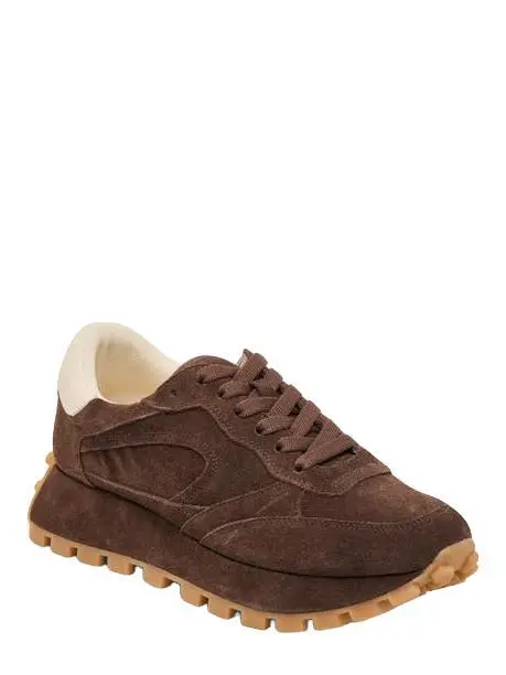 Dolce Vita Tricia Sneakers - Dark Brown Suede