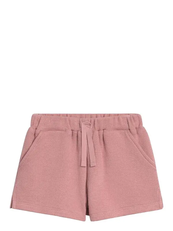 COLORED ORGANICS Avery Waffle Shorts - Punch