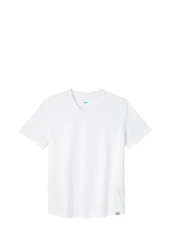 MYLES APPAREL Everyday V-neck T-shirt - White