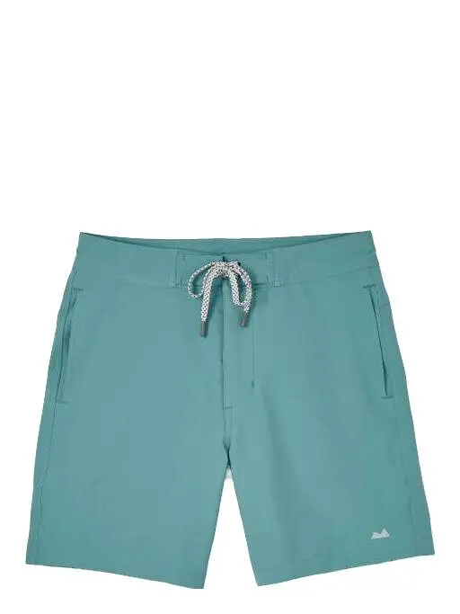 MYLES APPAREL Board Short - Green Gray