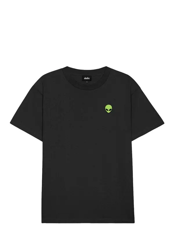 DALIX Alien Heavyweight Tee - Black