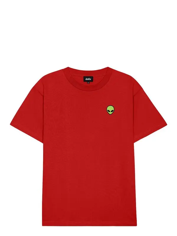 DALIX Alien Heavyweight Tee - Red
