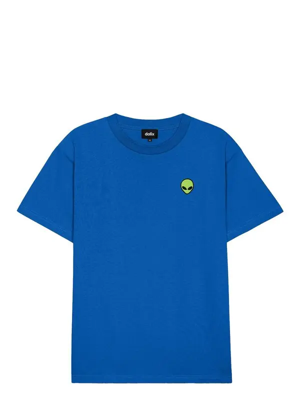 DALIX Alien Heavyweight Tee - Royal Blue