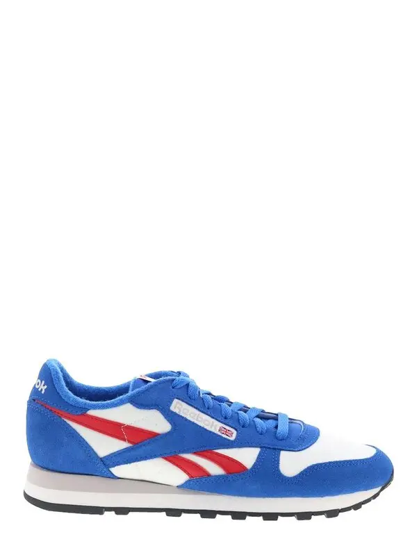 REEBOK Classic Leather Sneakers - Chalk/optimum Blue/vector Red
