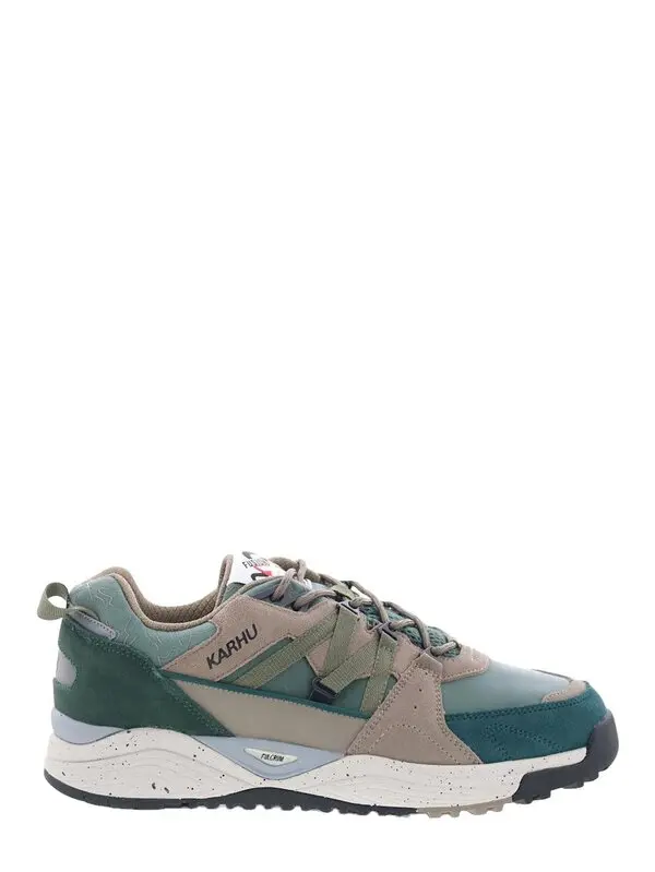 KARHU Fusion Xc Mount Saanain Lace-up Sneakers - Smoke Pine/dark Forest