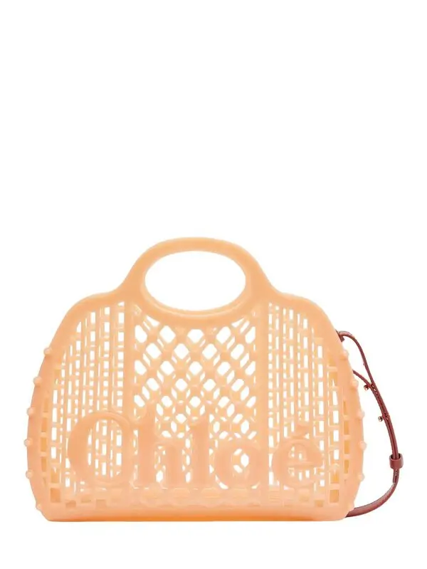 Chloé Cage Crossbody Bag - Beige