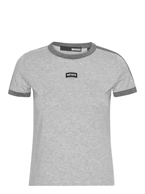 Remain Birger Christensen Logo Patch T-shirt - Grey