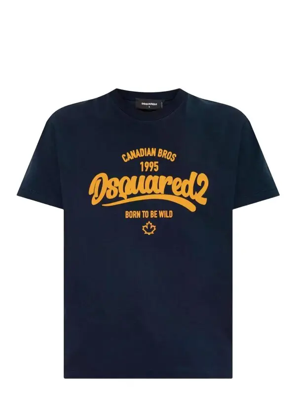 Dsquared2 Graphic Print T-shirt - Blue