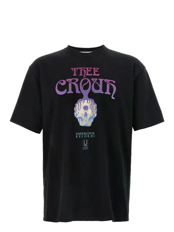 UNDERCOVERISM Tree Crout Crew-neck T-shirt - Black