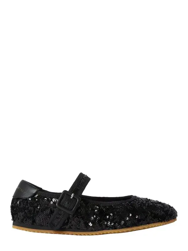 Stella McCartney Sequinned Ballet Flats - Black