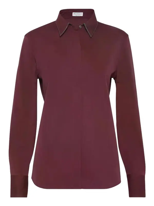 Brunello Cucinelli Long-sleeve Shirt - Red