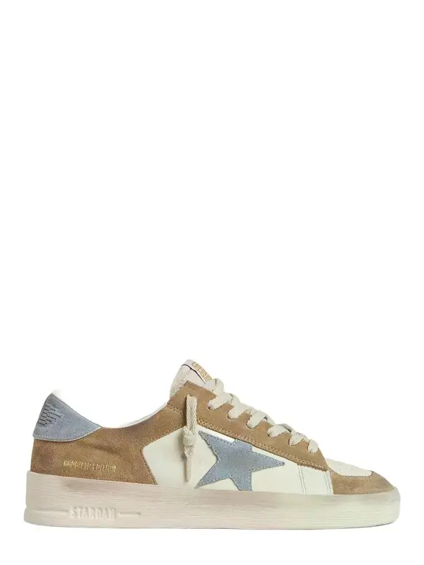 GOLDEN GOOSE Stardan Star-emblazoned Sneakers - Neutrals