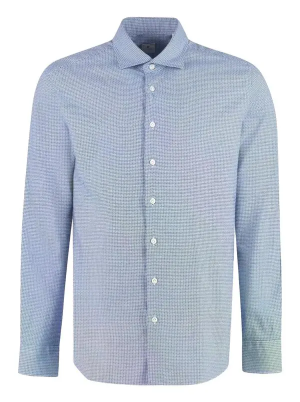 BASTONCINO Cotton Shirt - Blue