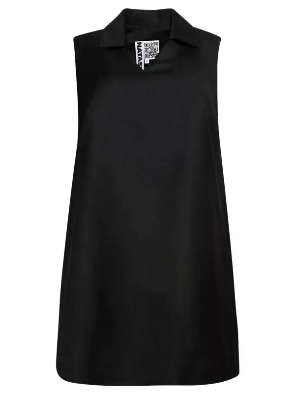 Natasha Zinko Sleeveless A-line Dress - Black