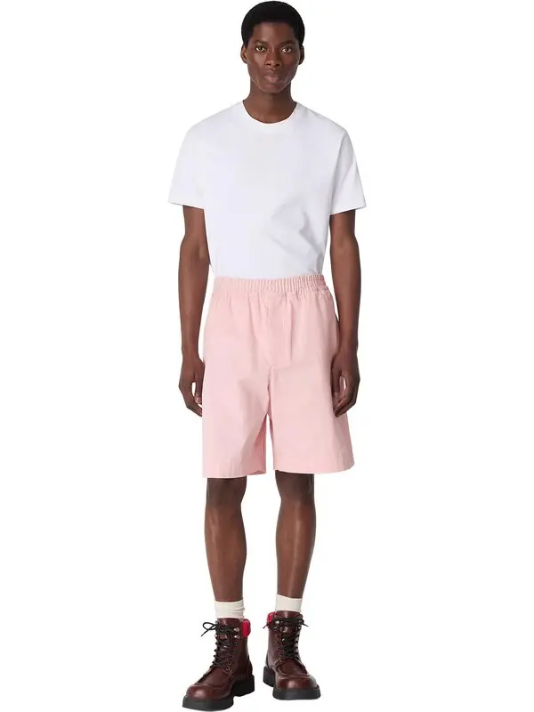 BOTTEGA  VENETA Cotton Twill Shorts - Camelia