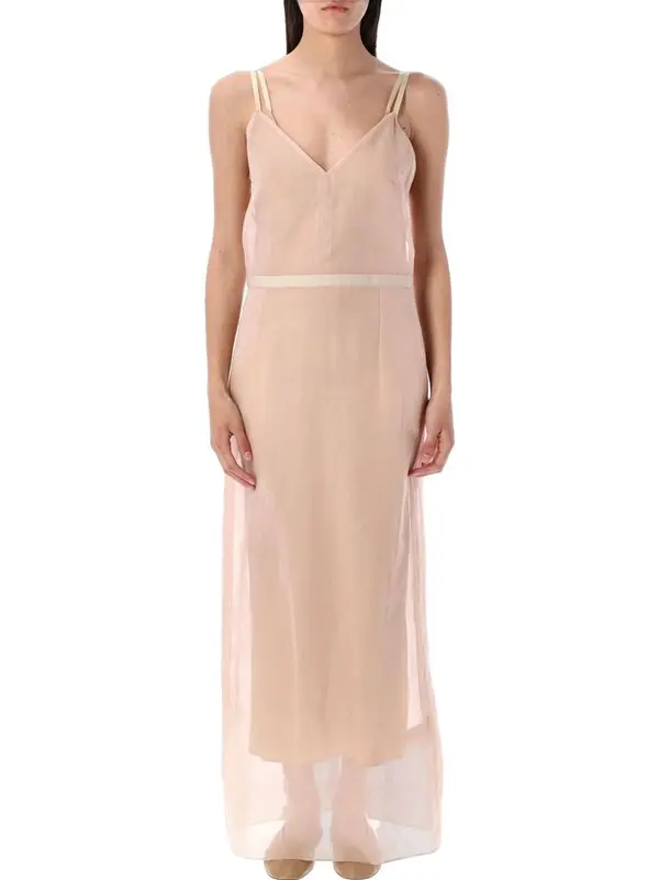 Carven Sleeveless Dress - Nude