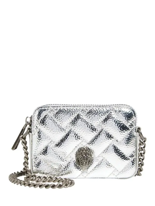 Kurt Geiger Micro Kensington Camera Bag - Silver