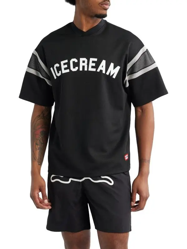 ICECREAM Pass Graphic T-shirt - Black
